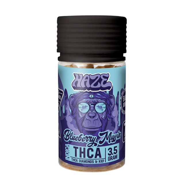 THCA Haze Blueberry Muffin Pre-Roll 3.5 GRAMS - Haze Store